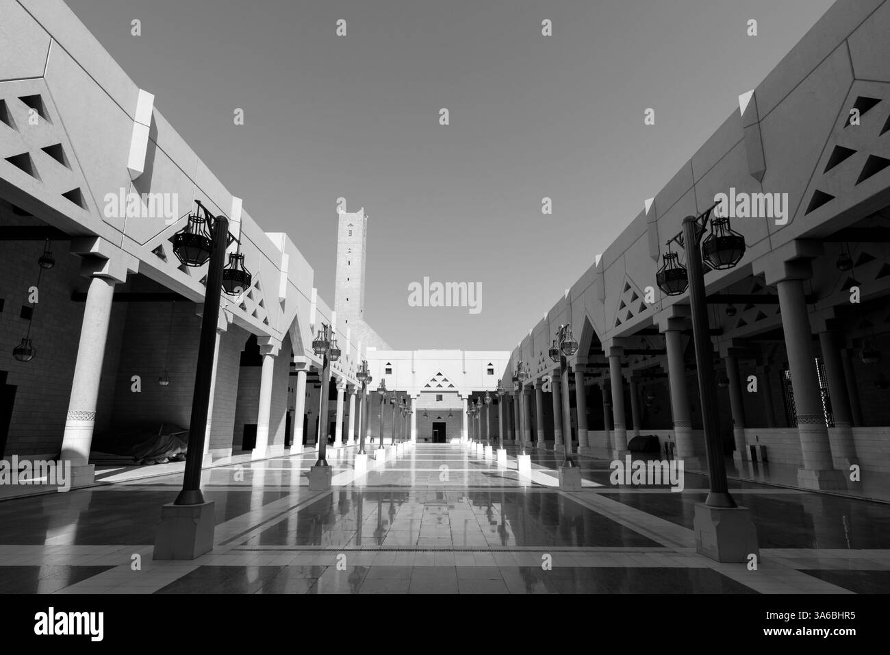 Imam Turki bin Abdullah Mosque near Dira Square in downtown Riyadh in ...
