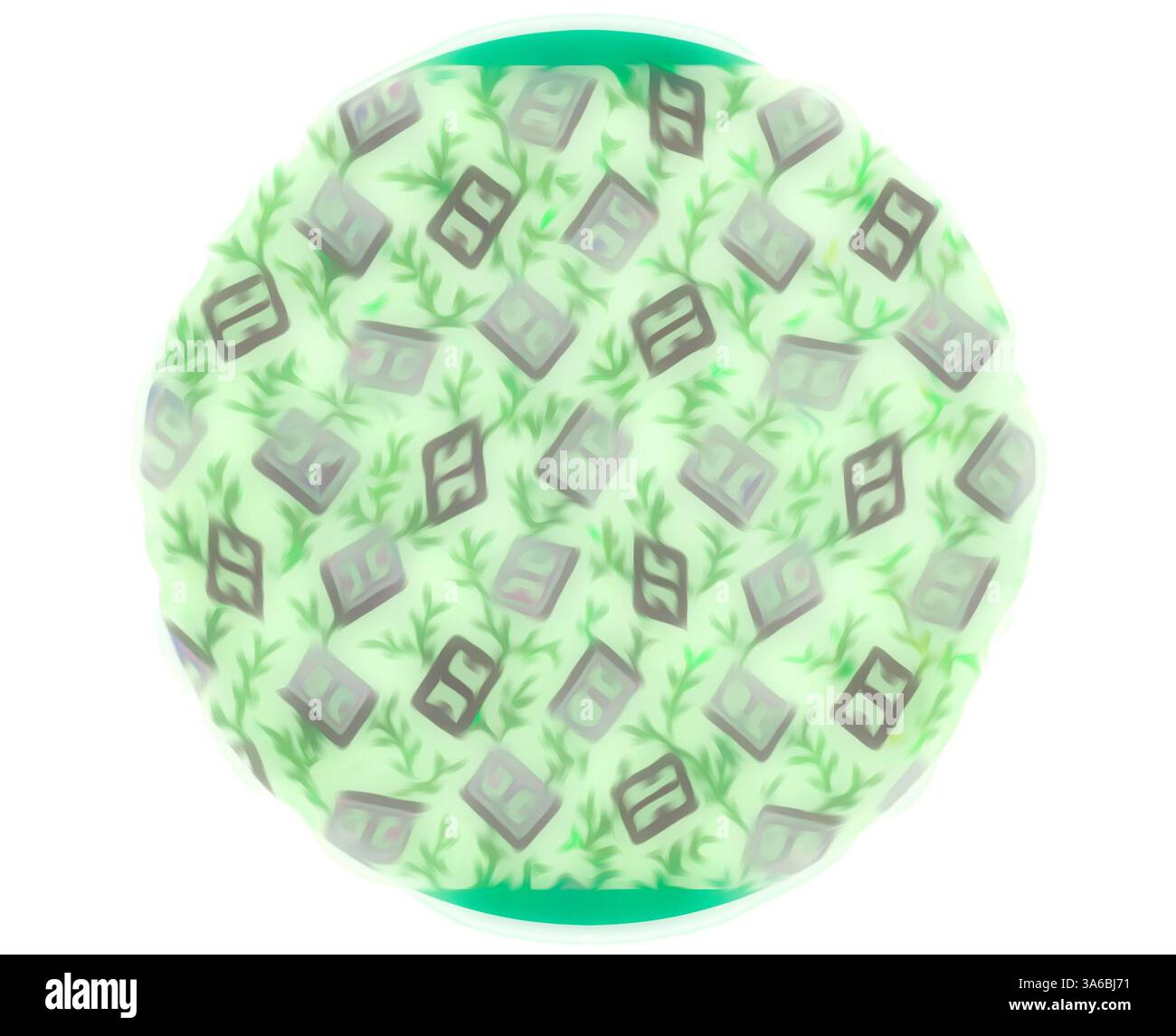 Overlapping shapes reminiscent hi-res stock photography and images - Alamy