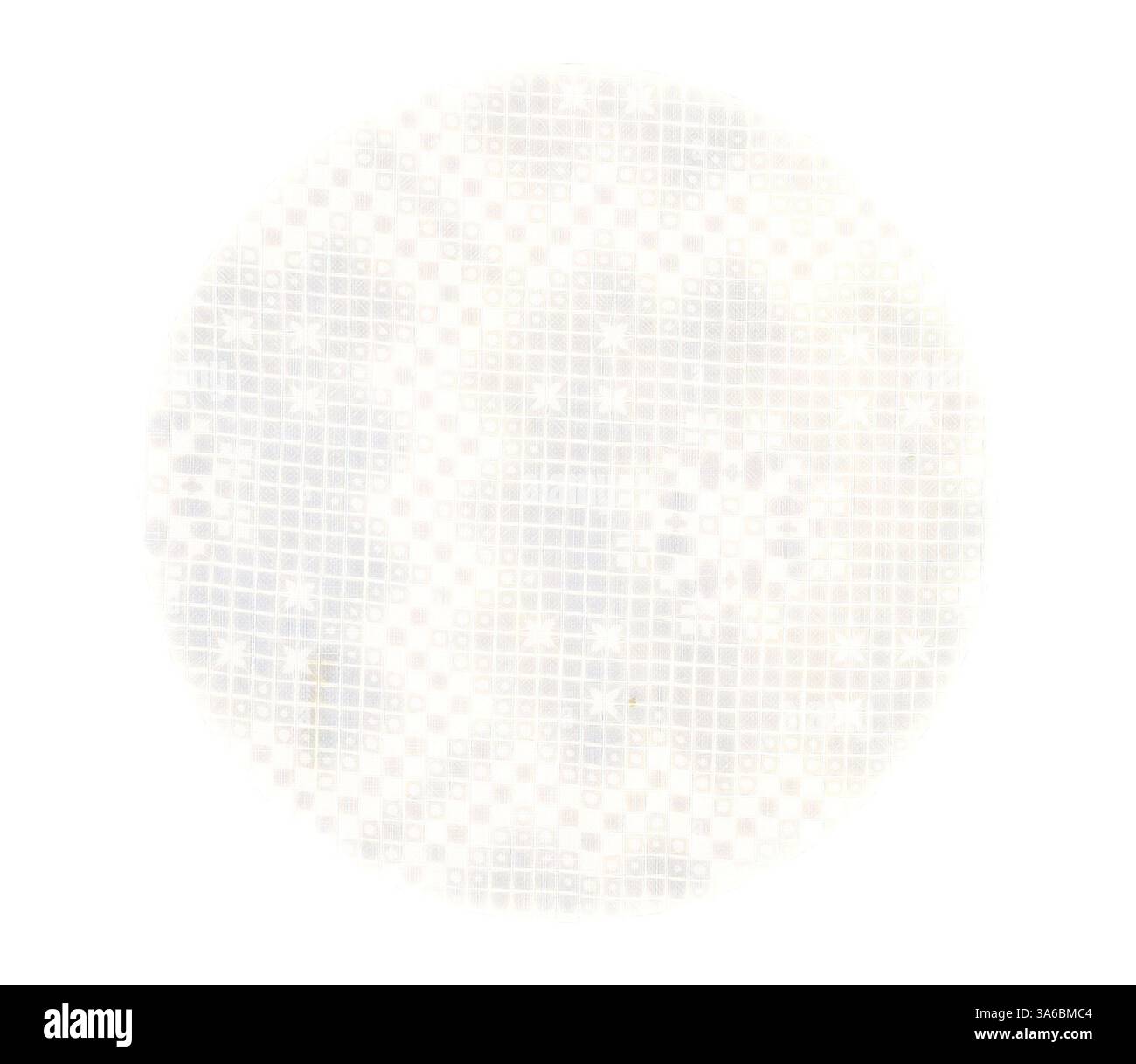 A delicate pattern featuring a harmonious blend of geometric shapes and ...