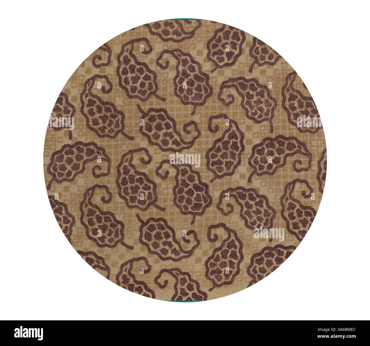 Stylized paisley shapes hi-res stock photography and images - Alamy