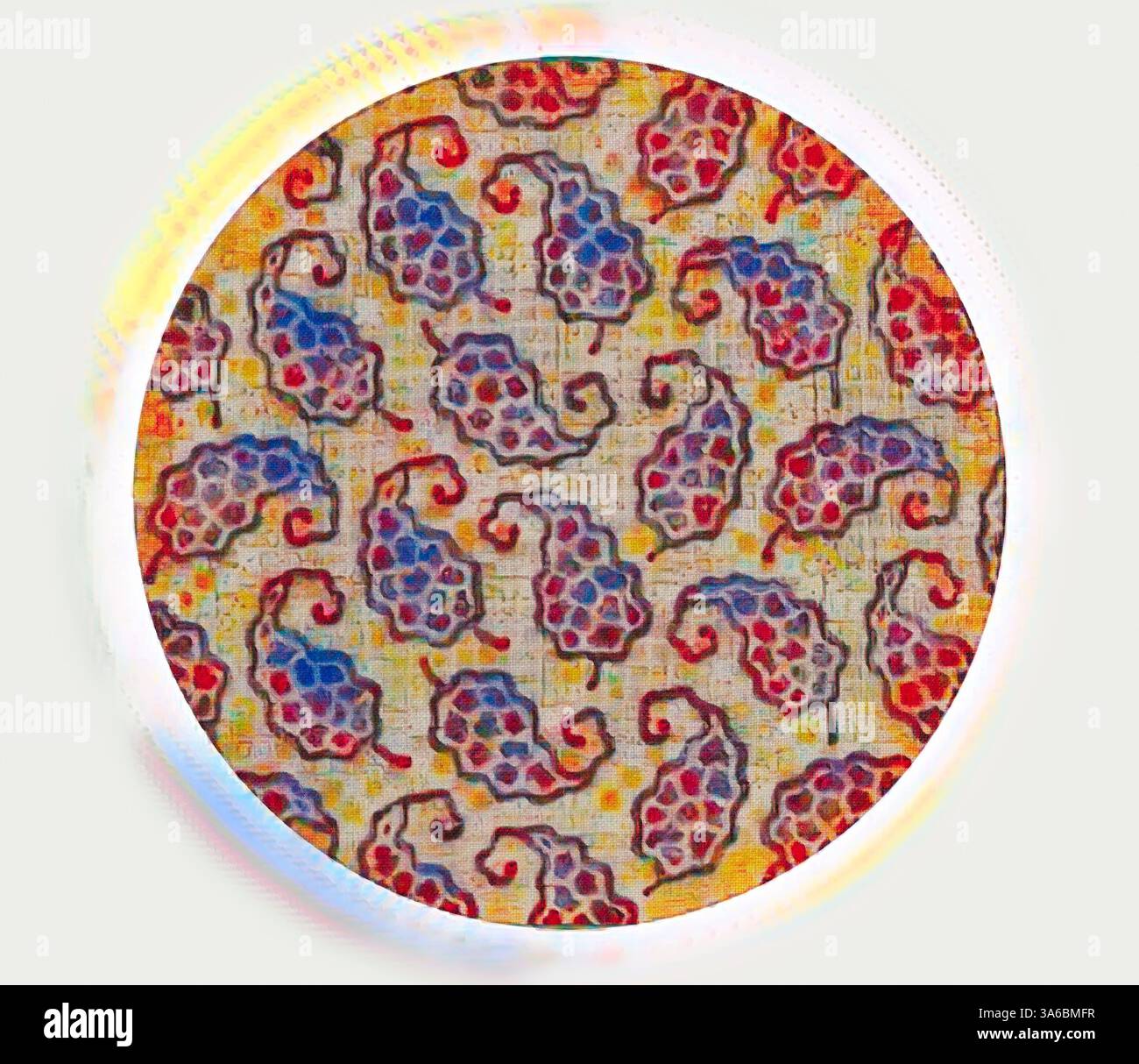 Swirling motifs in bold colors hi-res stock photography and images - Alamy