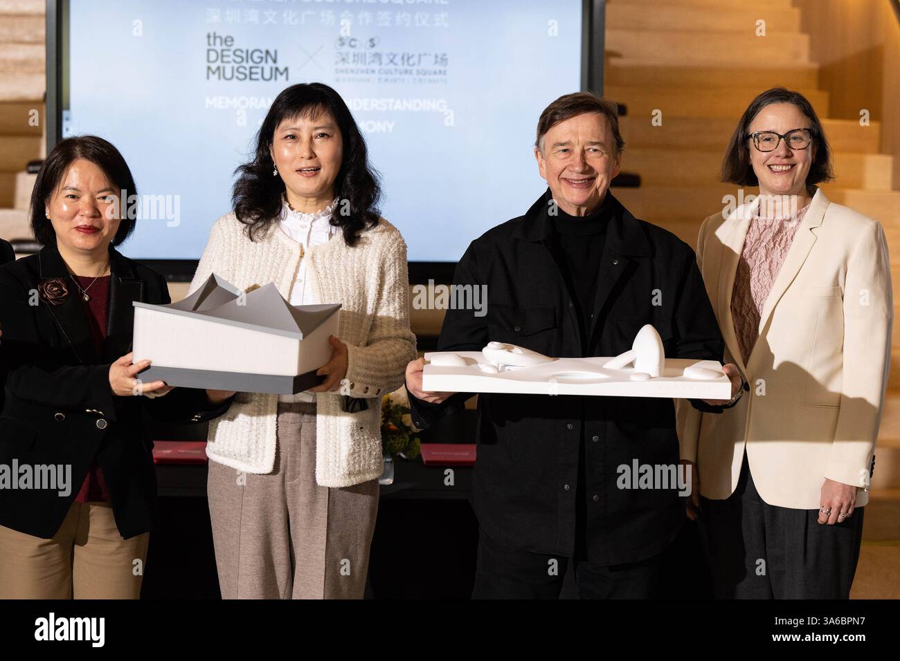 EDITORIAL USE ONLY She Wenli, deputy director general of Shenzhen ...