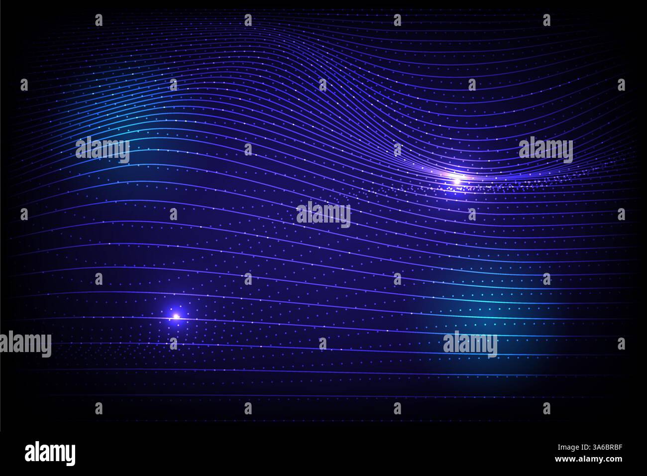 Visualization waveform digital signal from Stock Vector Images - Alamy