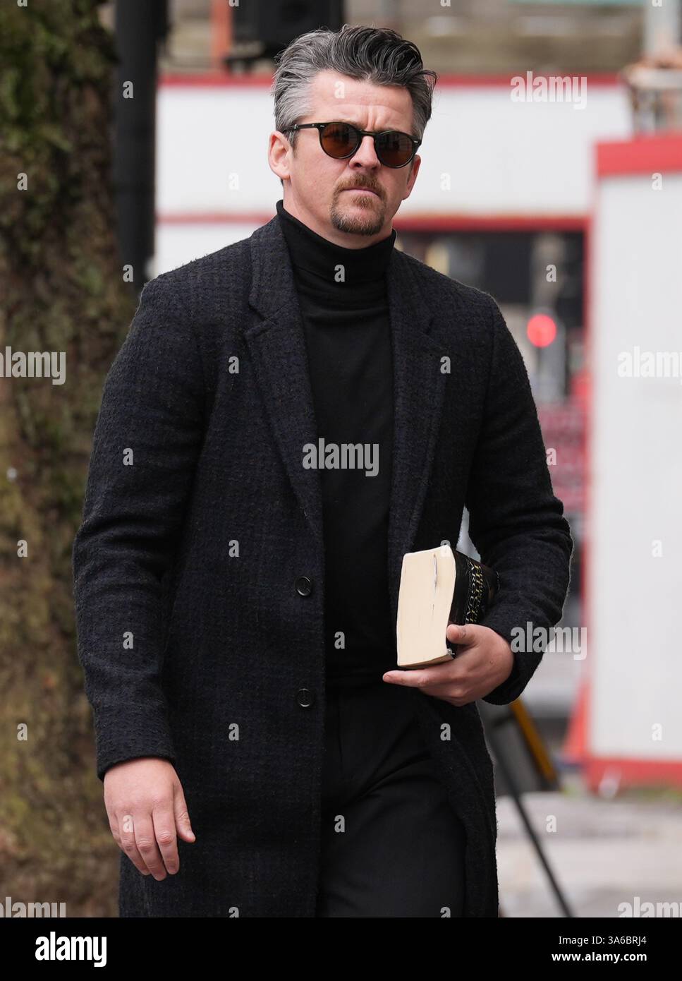 Former footballer Joey Barton arrives at Westminster Magistrates' Court ...