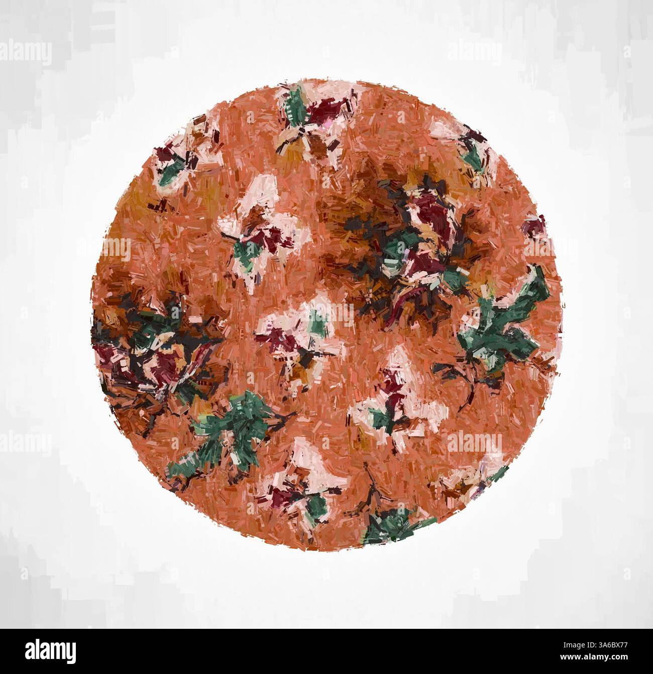 Vibrant oval pattern features hi-res stock photography and images - Alamy