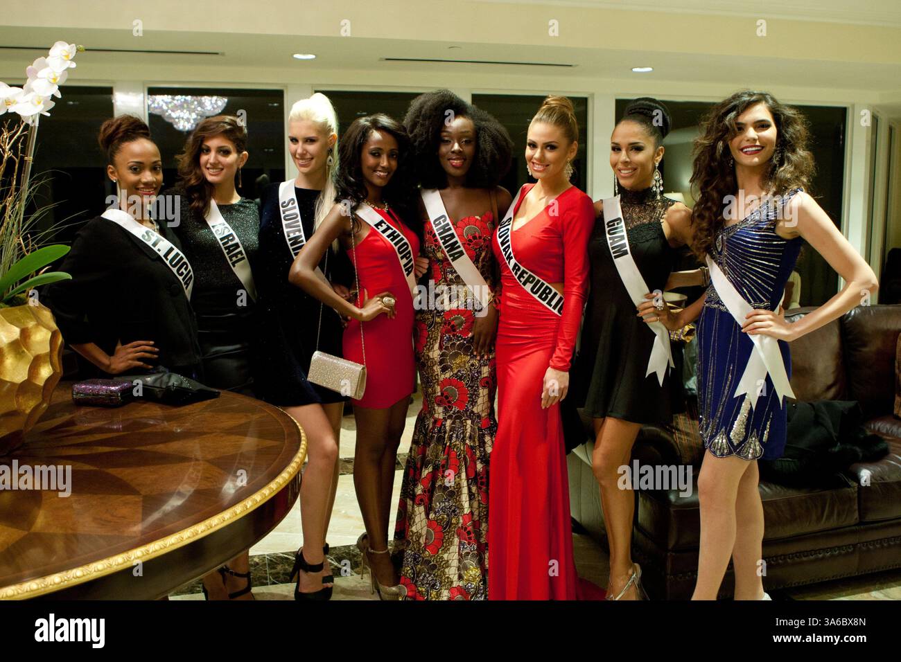 Jan 8, 2015 - Miami, Florida, U.S. - Roxanne Didier-Nicholas, Miss St ...