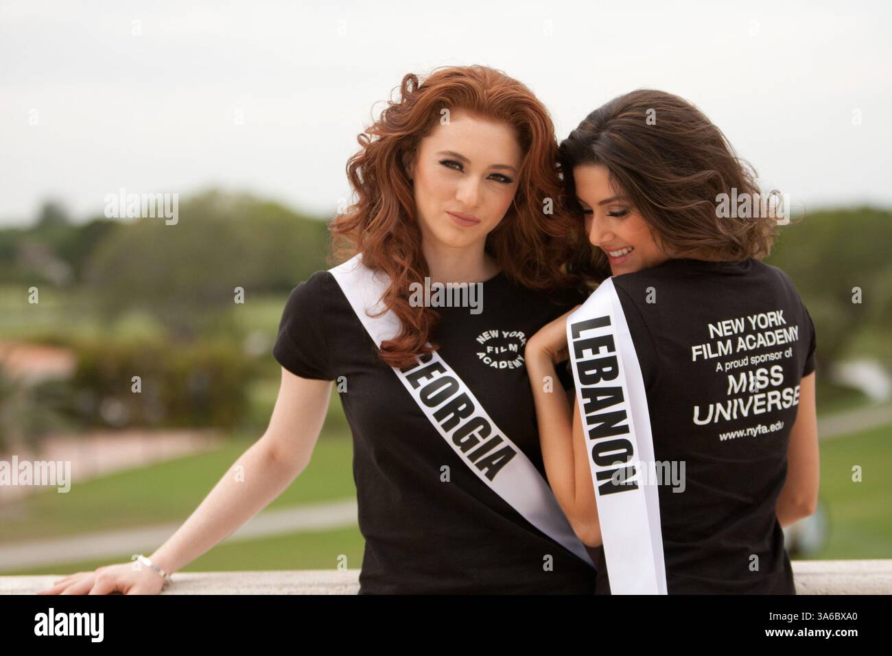 Jan 8, 2015 - Doral-Miami, Florida, U.S. - SALY GREIGE, Miss Lebanon ...