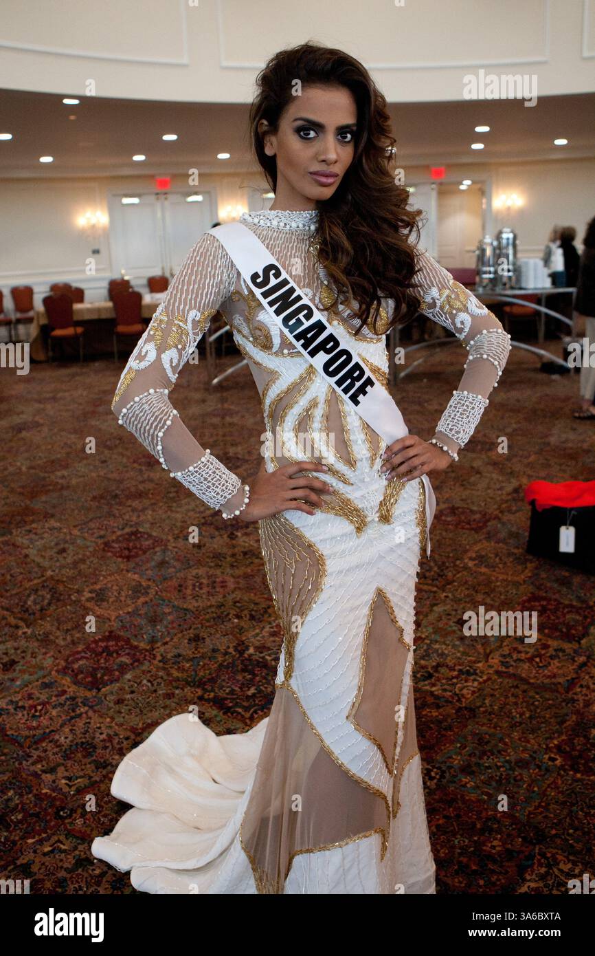 Jan 8, 2015 - Doral-Miami, Florida, U.S. - RATHI MENON, Miss Singapore ...
