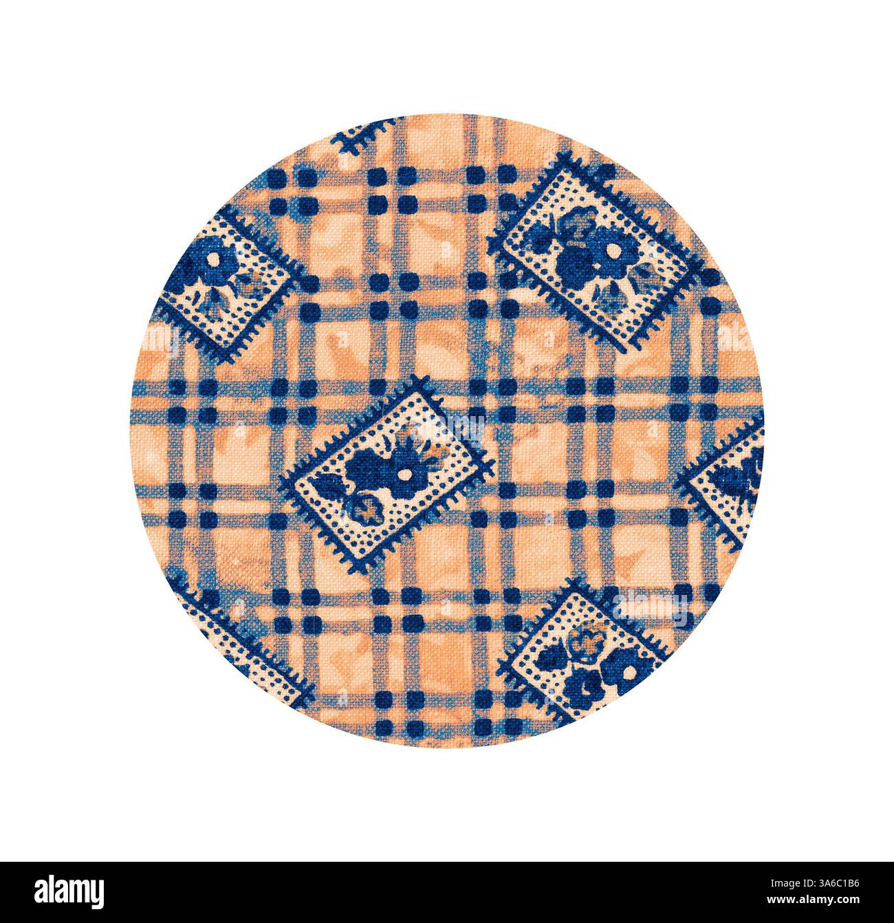 Decorative floral motifs within squares hi-res stock photography and ...