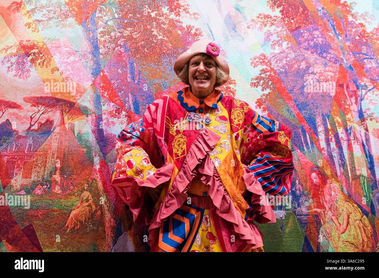 LONDON, UNITED KINGDOM - MARCH 25, 2025: Sir Grayson Perry poses with ...