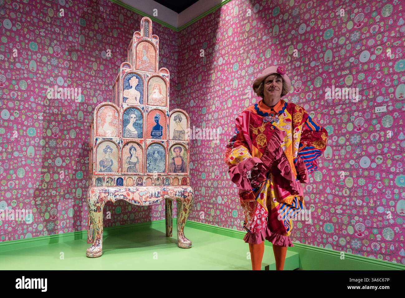 LONDON, UNITED KINGDOM – MARCH 25, 2025: Sir Grayson Perry poses with ...