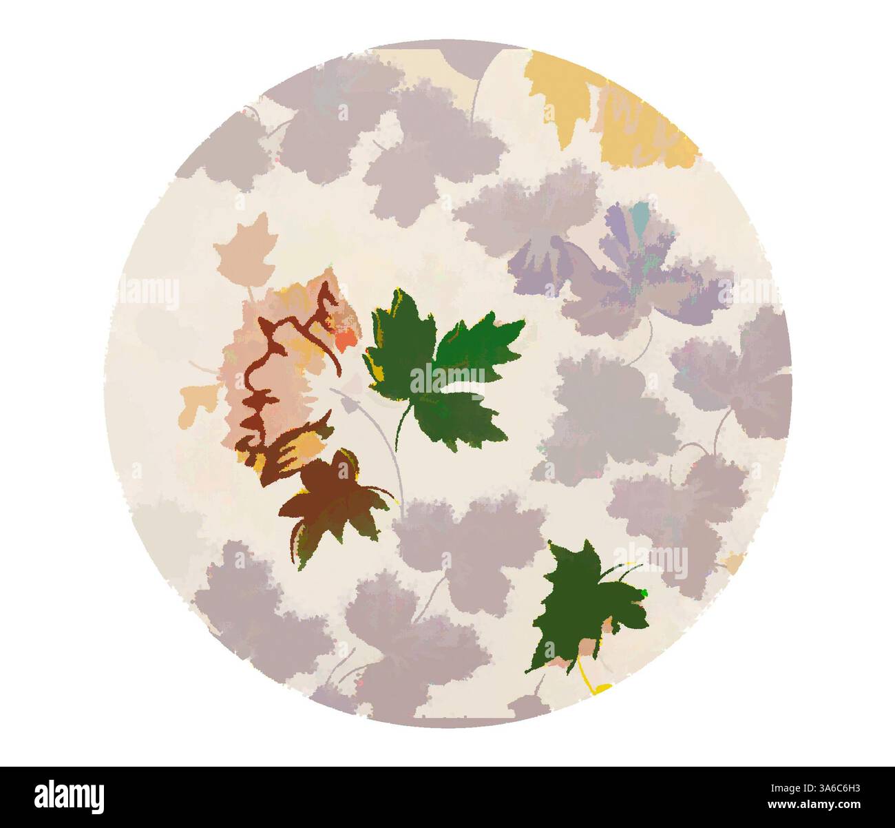Blend of leaves in various shades hi-res stock photography and images ...
