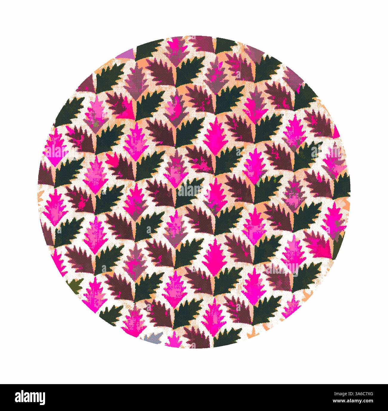 Leaves in deep shades Cut Out Stock Images & Pictures - Alamy