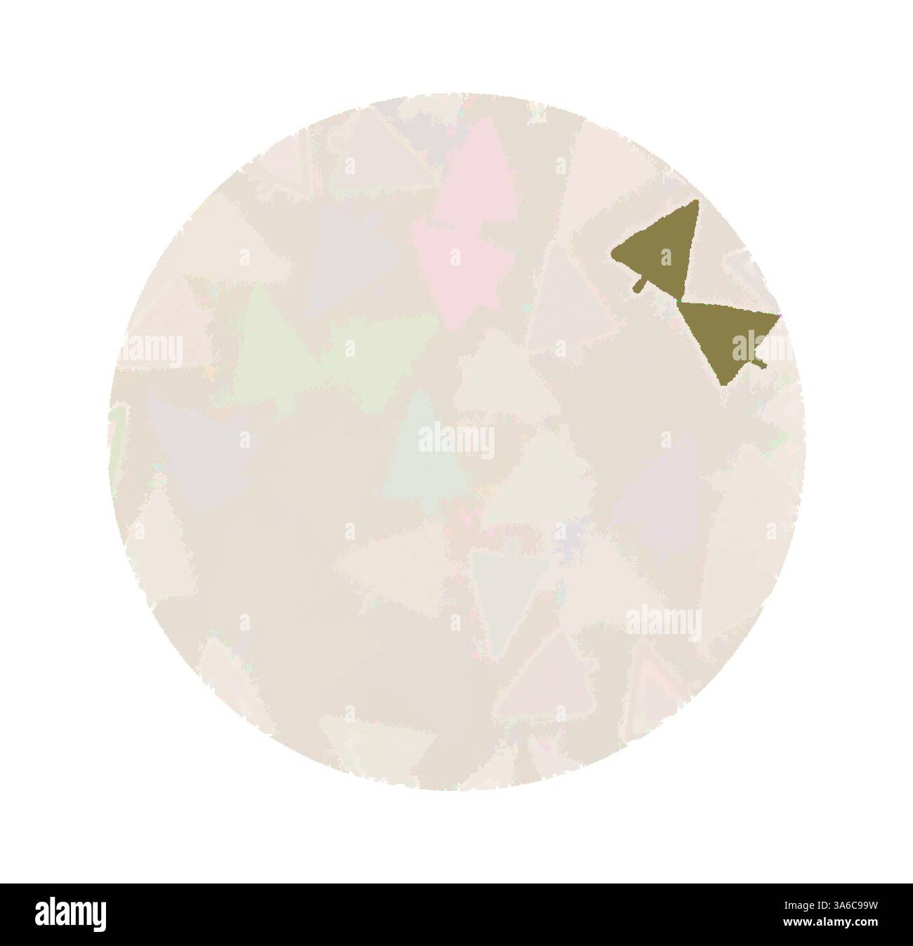 Two overlapping triangles Cut Out Stock Images & Pictures - Alamy