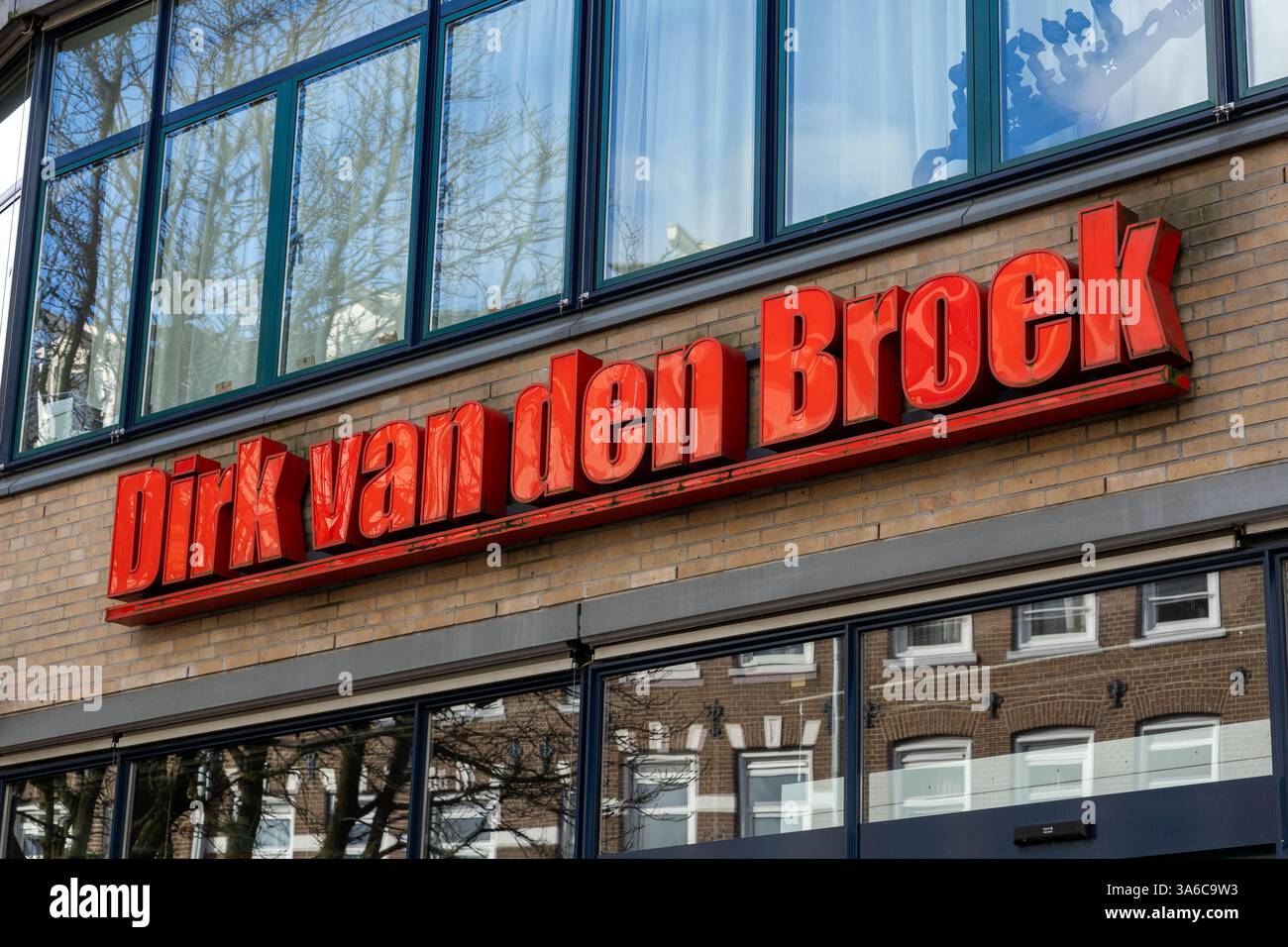 Dirk van den Broek supermarket shop logo, Dirk van den Broek, is a ...