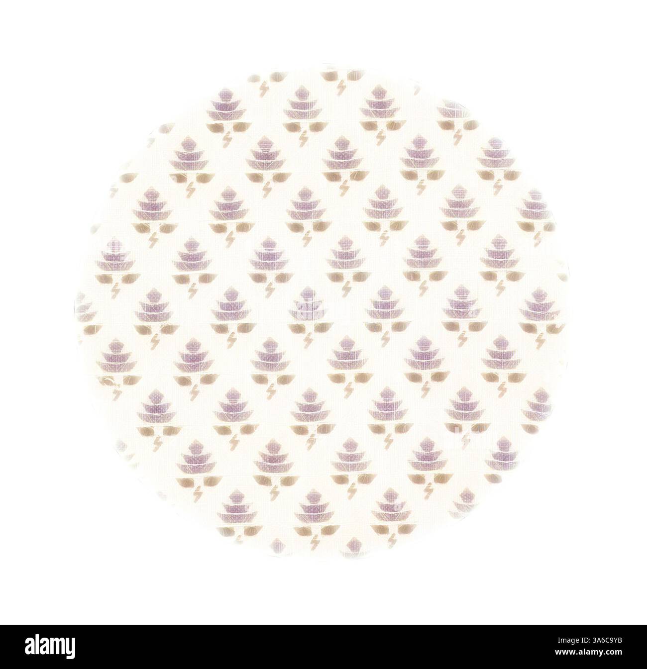 Repeating pattern of delicate floral designs in soft hi-res stock ...