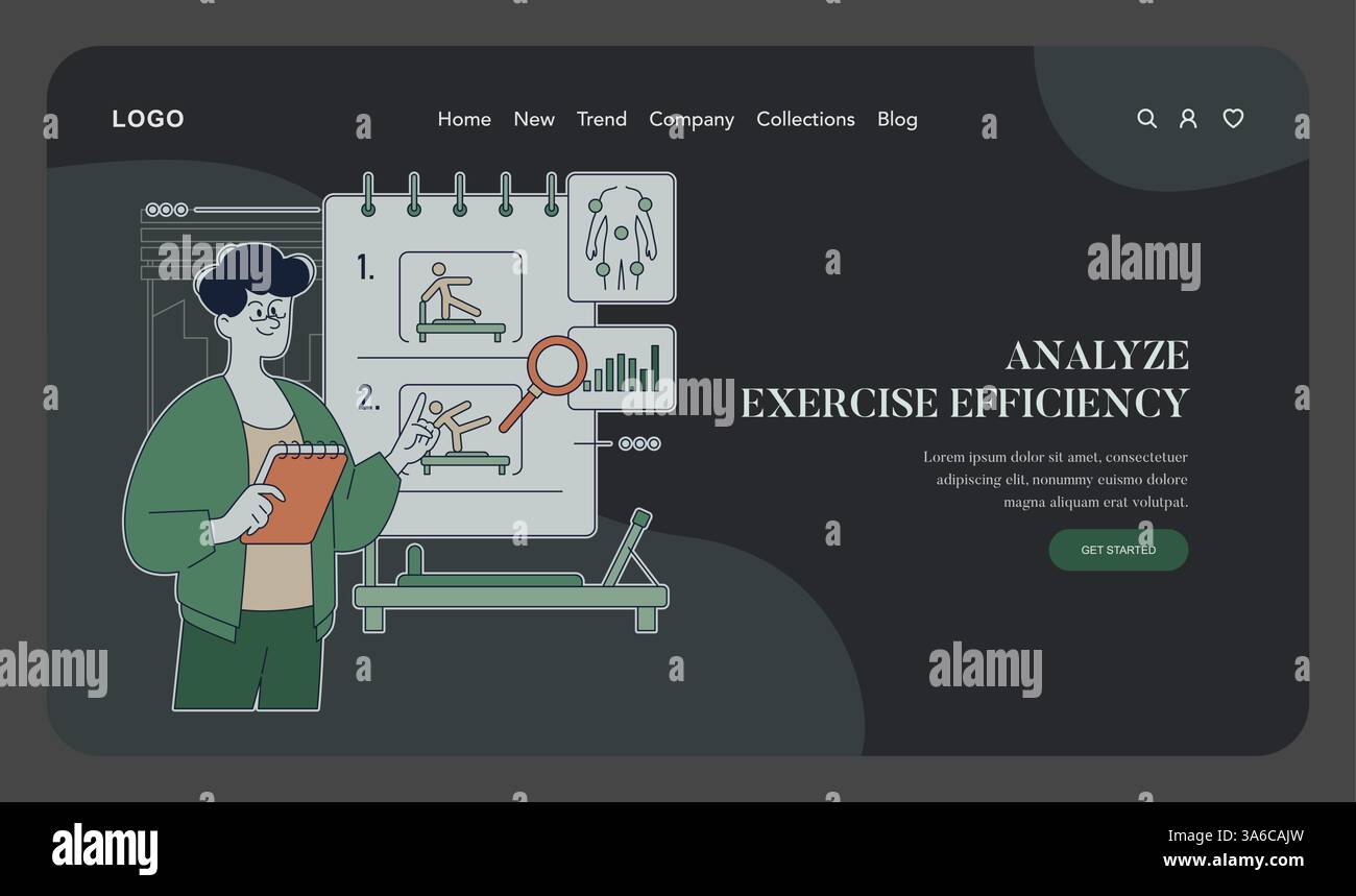 Pilates exercise analysis. Focus on enhancing workout efficiency ...