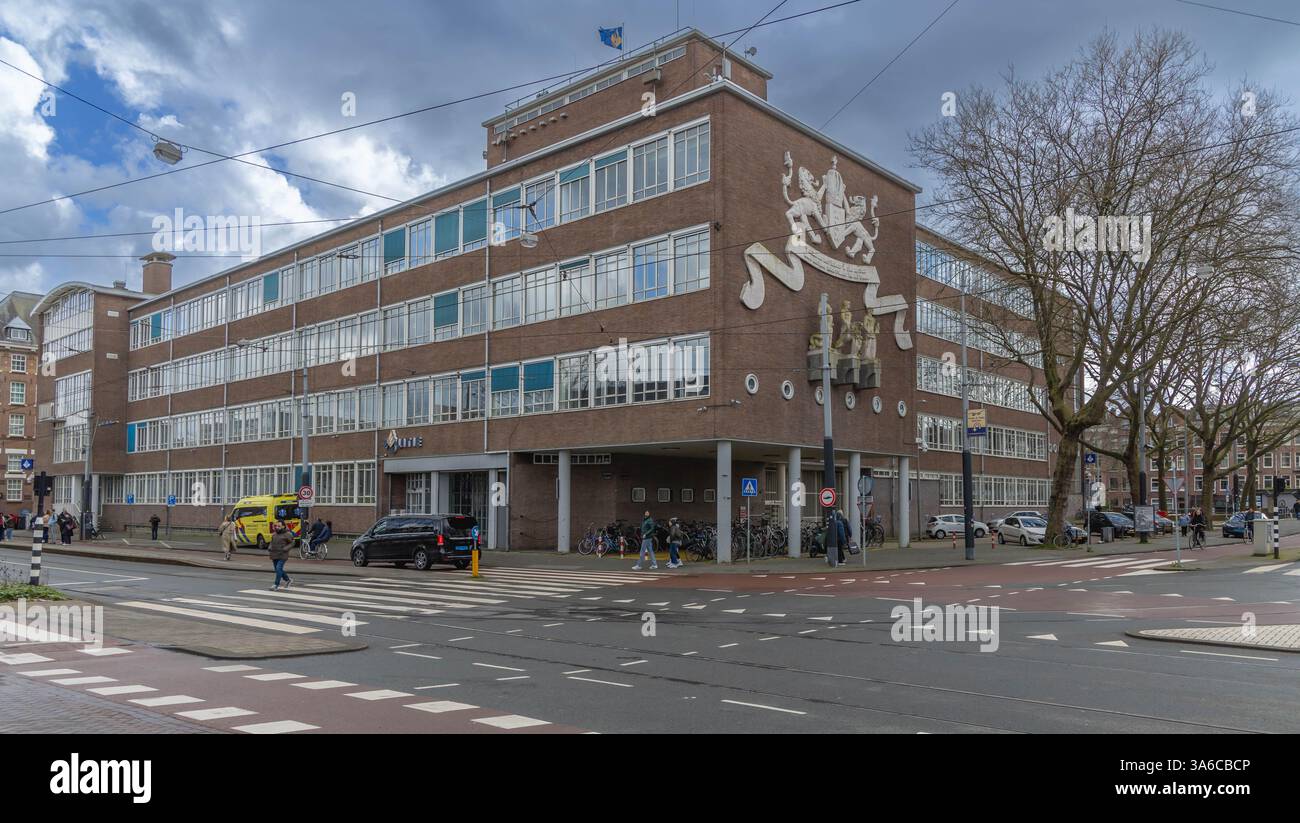 Amsterdam Regional Unit Police Station Headquarters building Stock ...