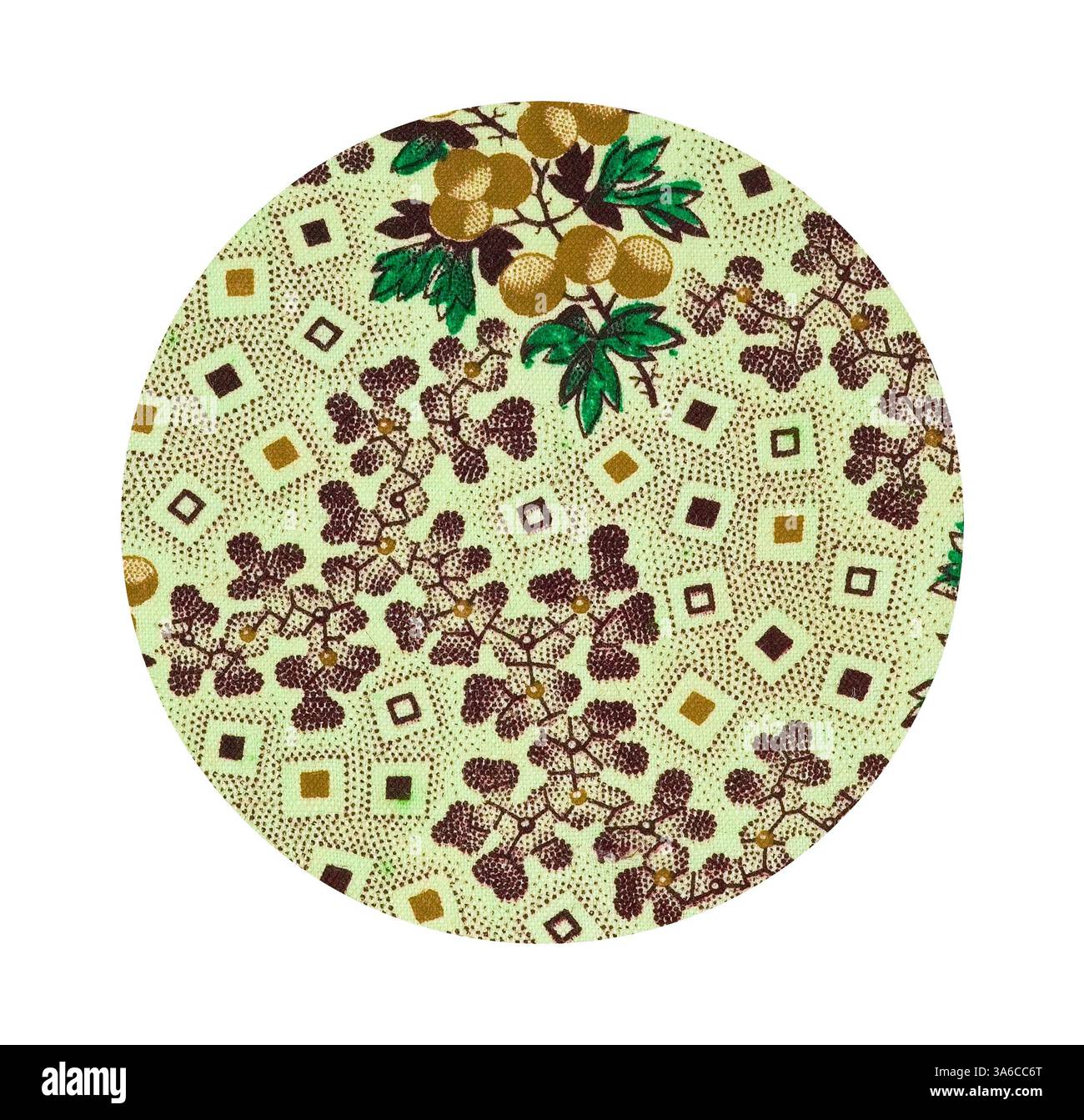 Lively design of interwoven geometric shapes hi-res stock photography ...