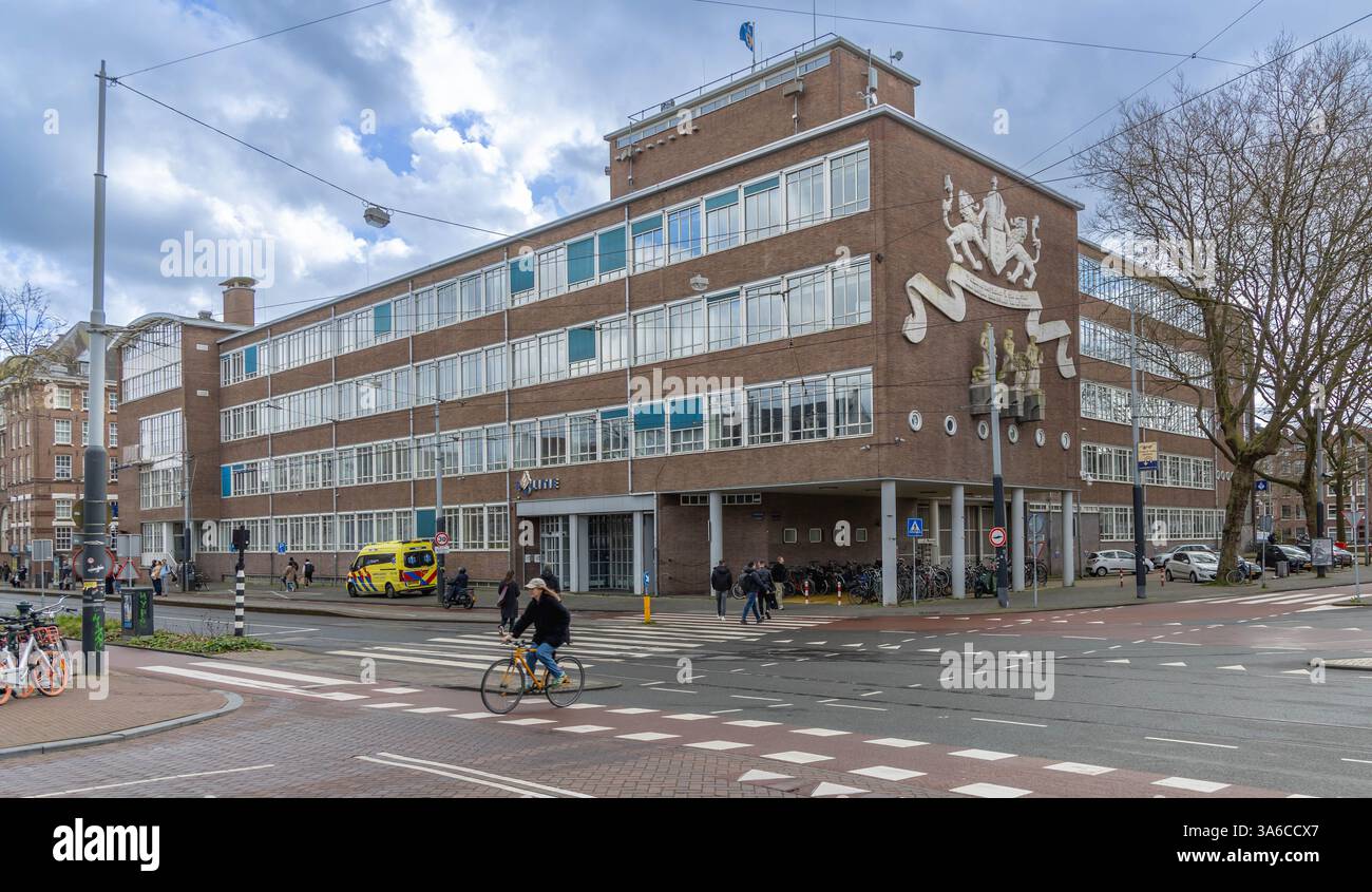 Amsterdam Regional Unit Police Station Headquarters building Stock ...