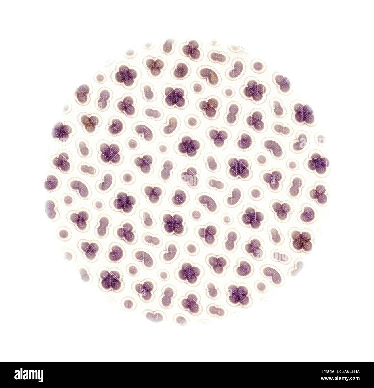 Pattern of various interconnected shapes hi-res stock photography and ...