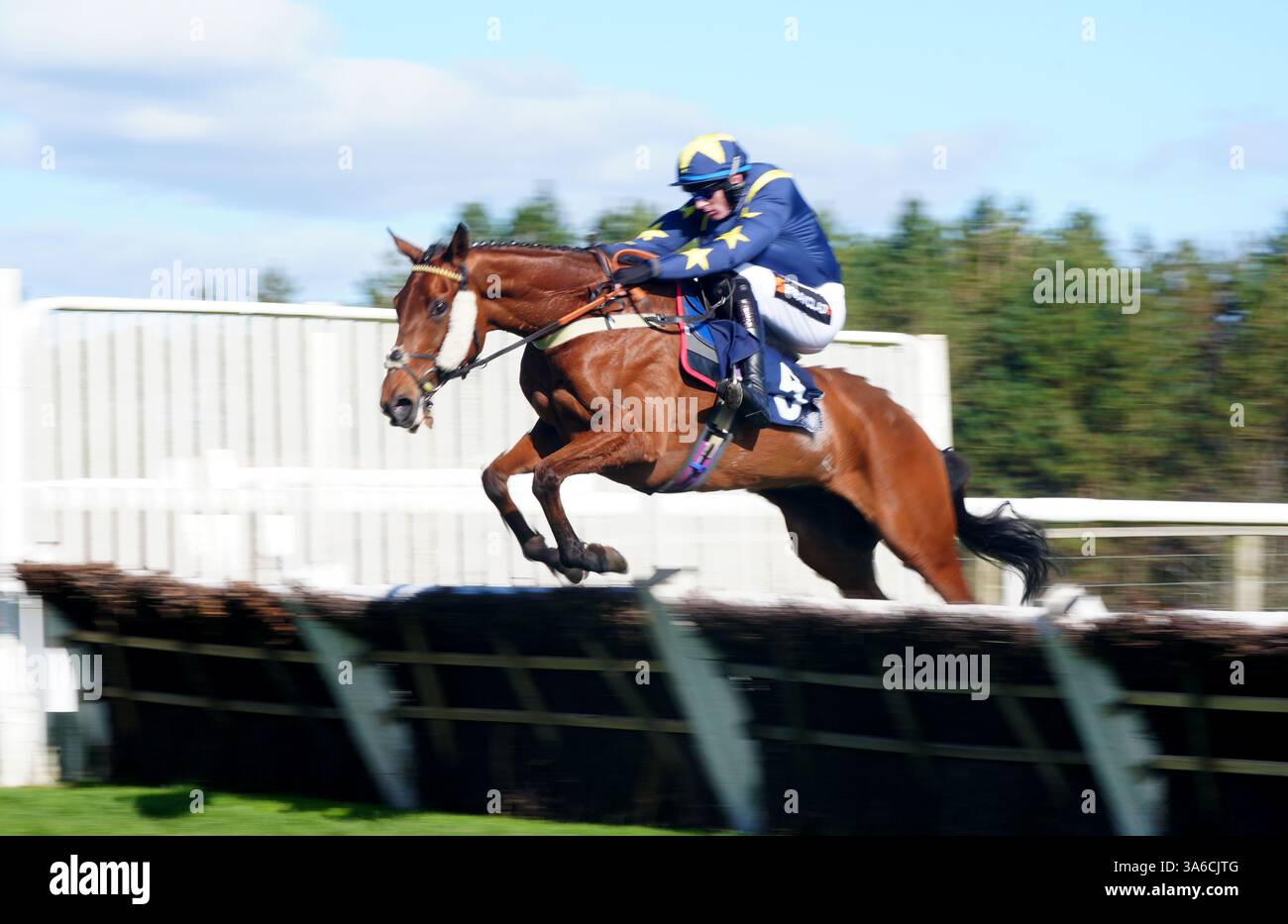 Les's Legacy ridden by Nathan Moscrop during the Racing To School ...