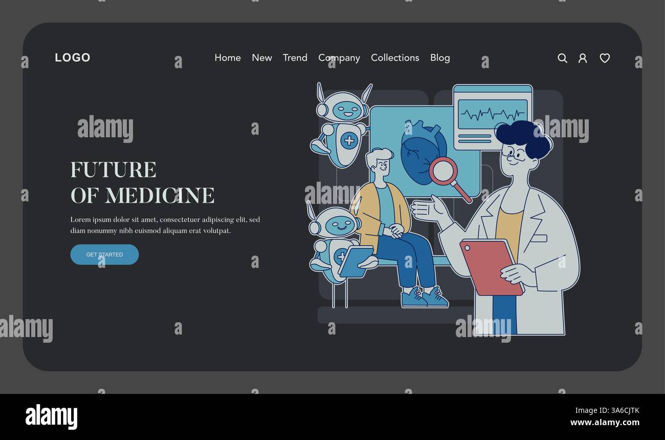 Technology trends in healthcare Stock Vector Images - Alamy