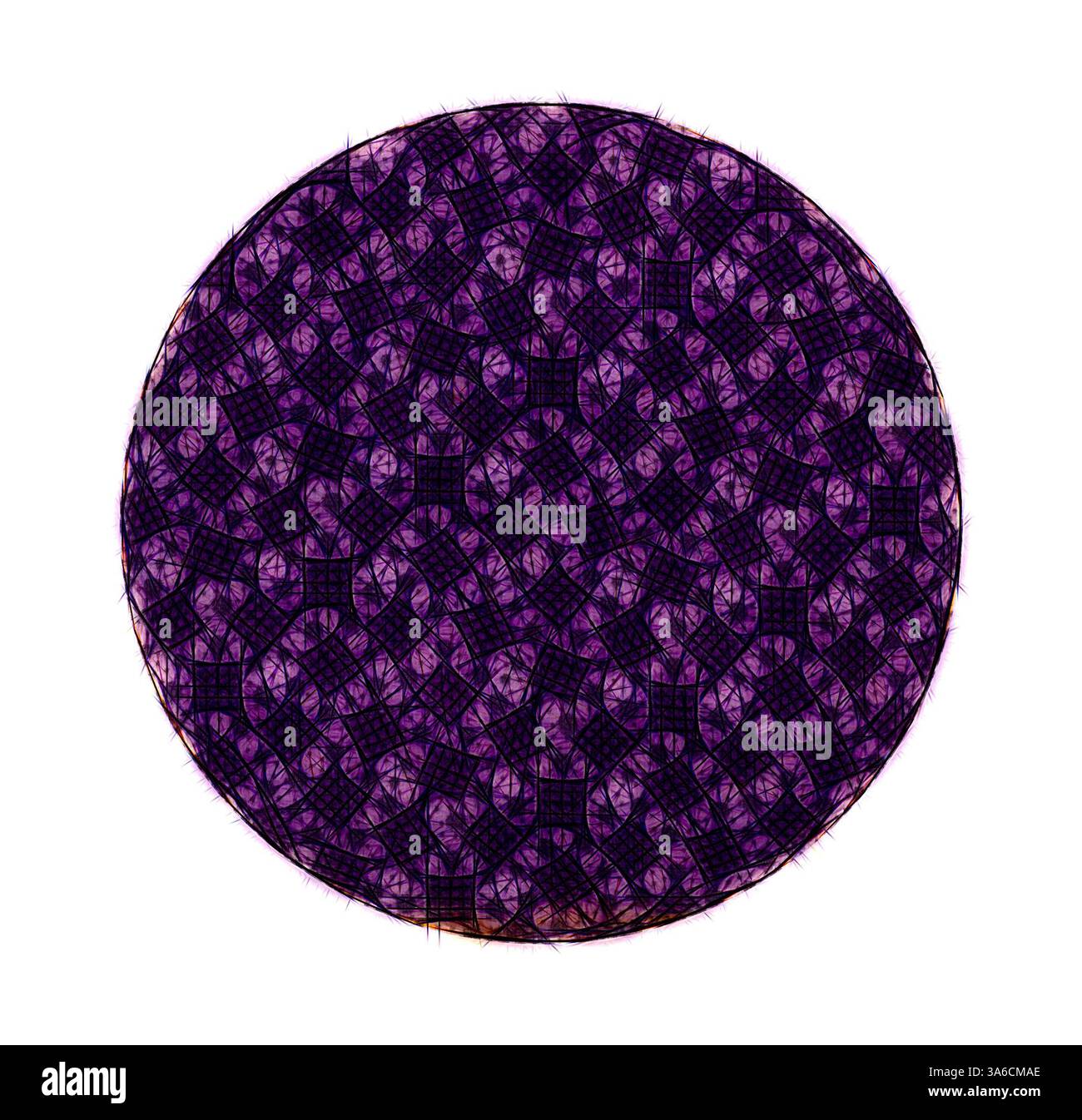 Intertwining shapes create hi-res stock photography and images - Alamy