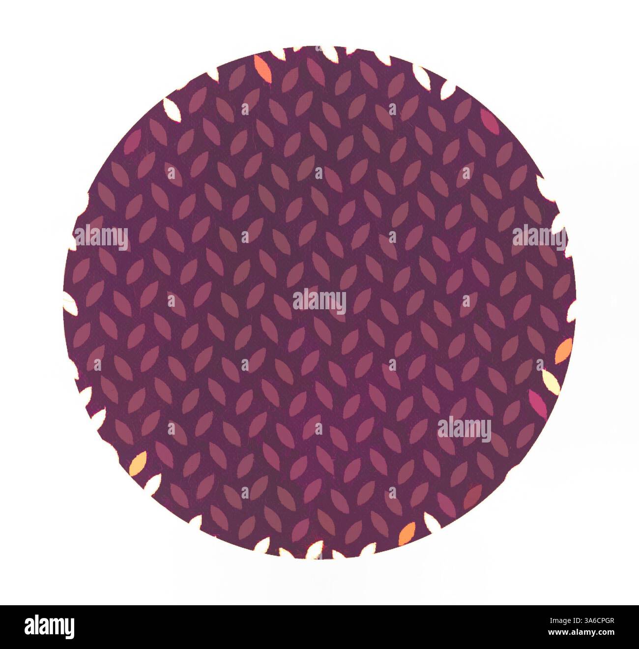 Repetitive pattern of stylized leaves in lighter shades hi-res stock ...