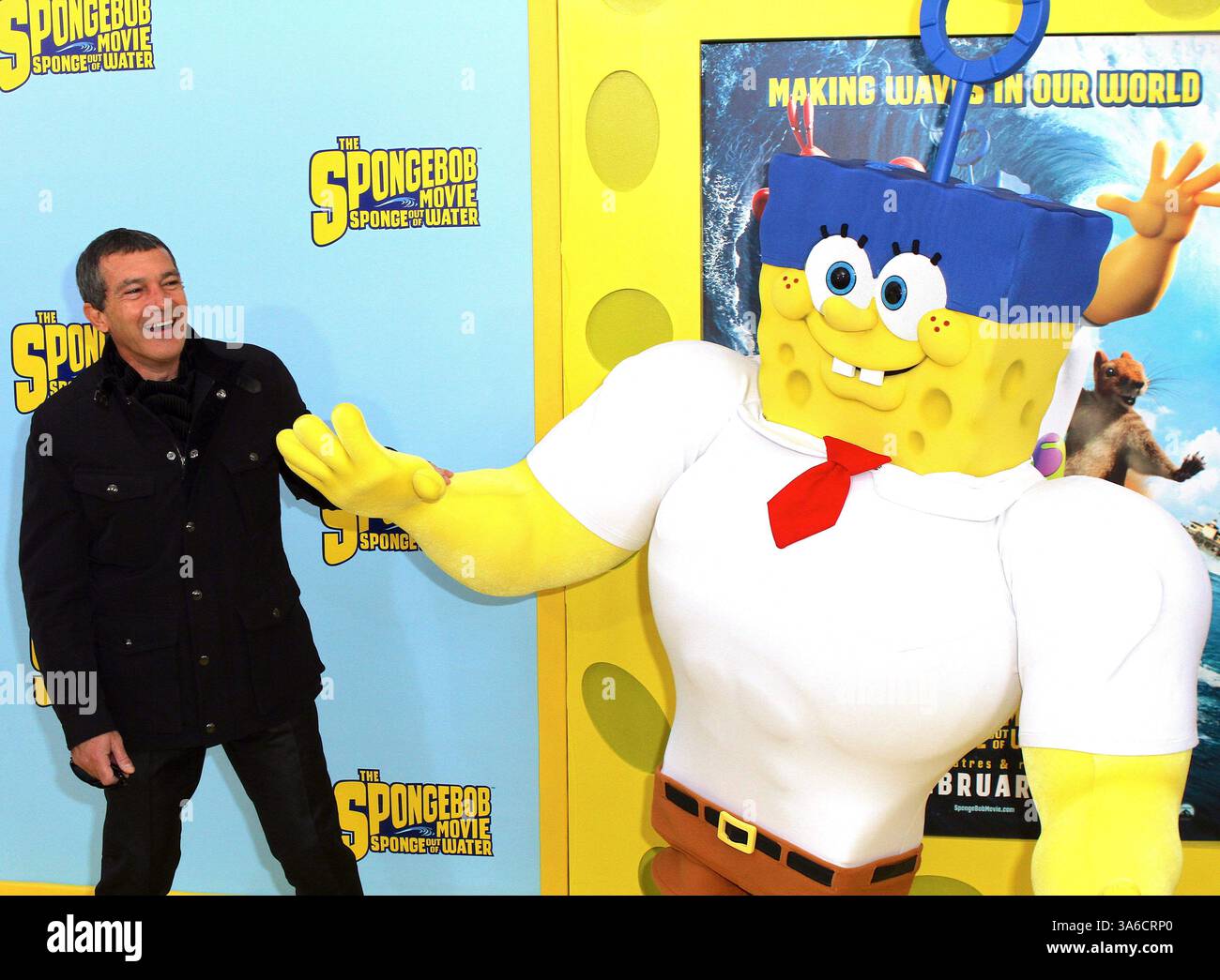 Jan. 31, 2015 - New York, New York , U.S. - ANTONIO BANDERAS and ...