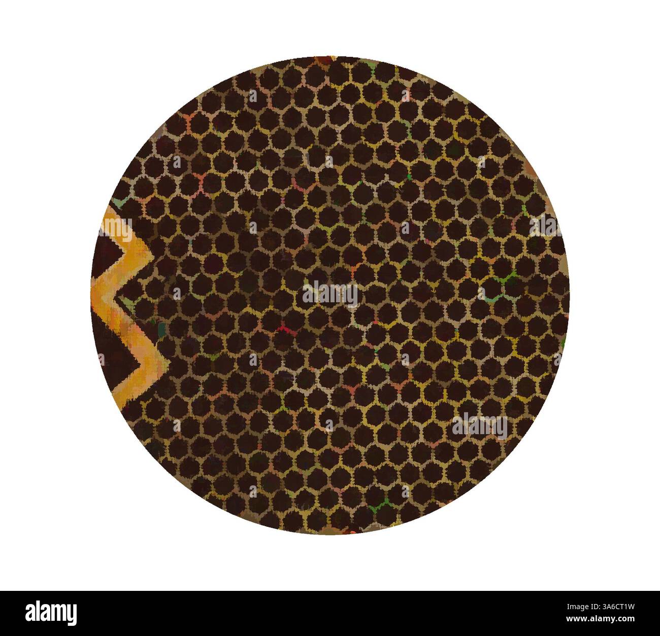 Dynamic visual texture reminiscent of honeycomb hi-res stock ...