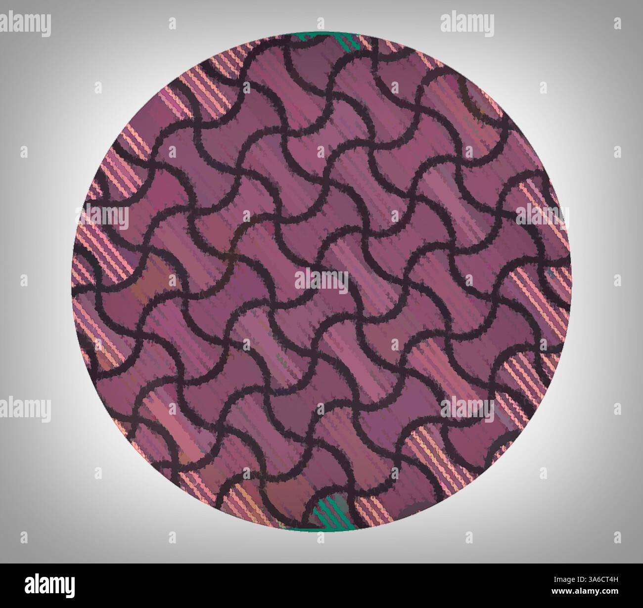 Interwoven wavy patterns hi-res stock photography and images - Alamy