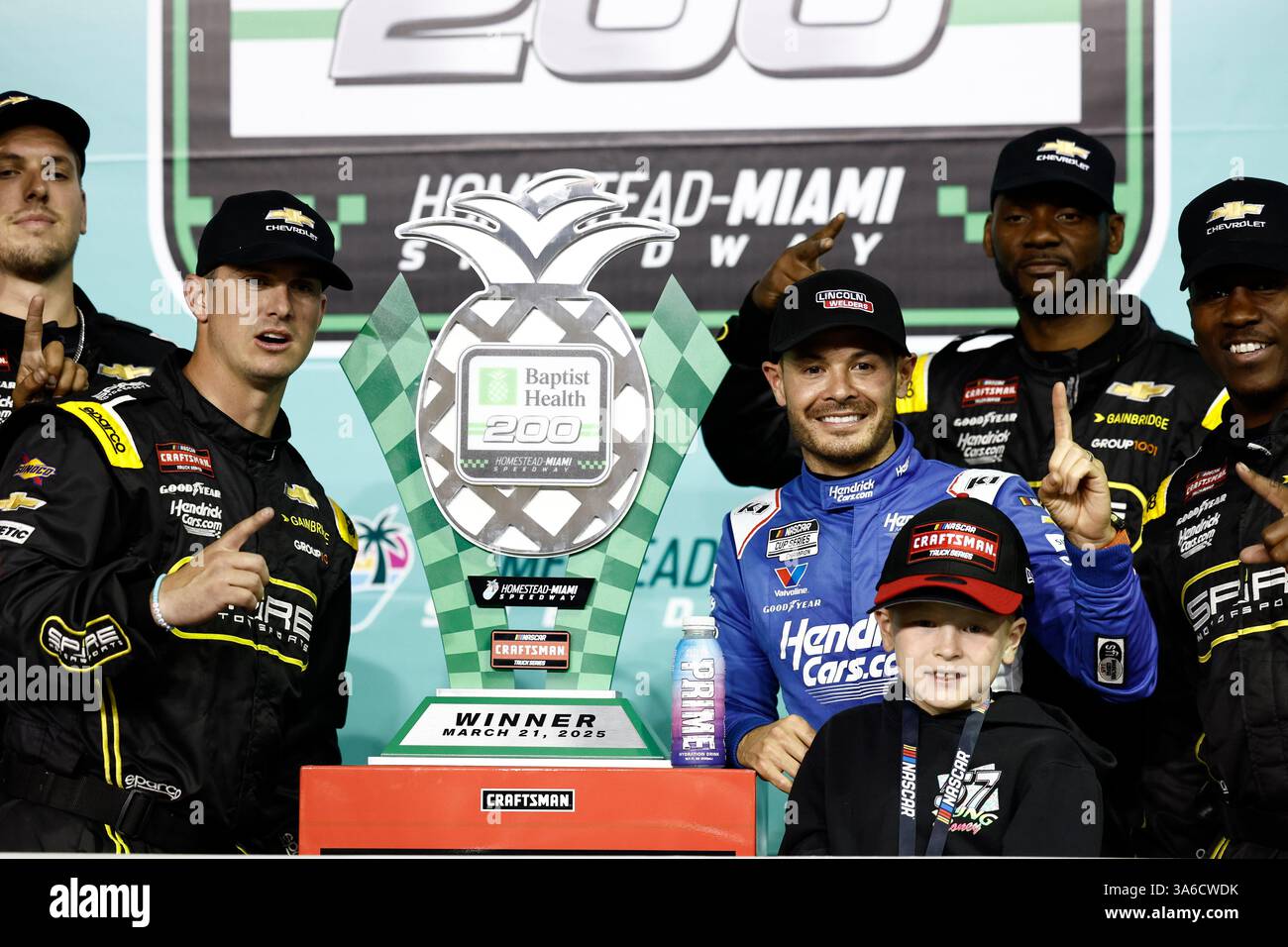 March 21, 2025, Homestead, Fl, USA: KYLE LARSON (07) of Elk Grove, CA ...