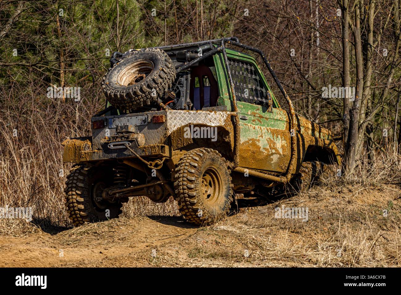 Off-road vehicles built for driving in difficult terrain in mud, sand, off-road vehicle racing ...