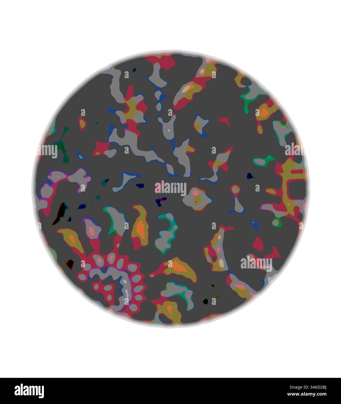 Swirling pattern of vibrant colors forms hi-res stock photography and ...