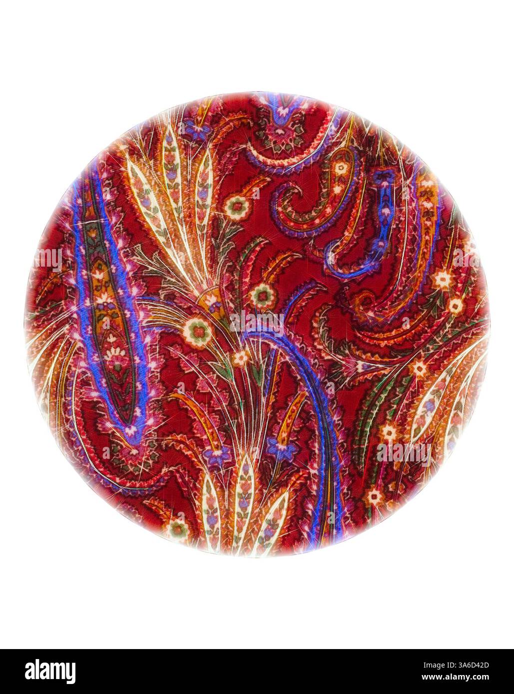 Swirling designs in rich reds hi-res stock photography and images - Alamy