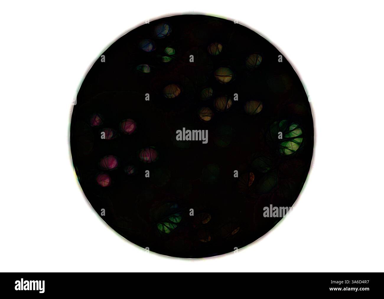 Array of luminous orbs in various colors hi-res stock photography and ...