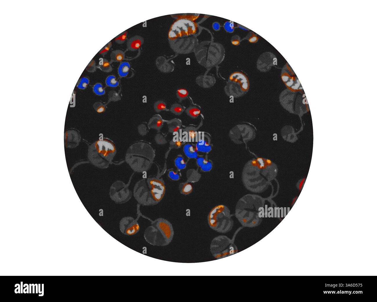 Clusters of abstract shapes in shades of blue hi-res stock photography ...