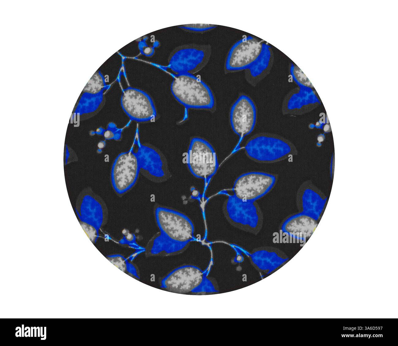 Striking design of delicate blue leaves Cut Out Stock Images & Pictures ...