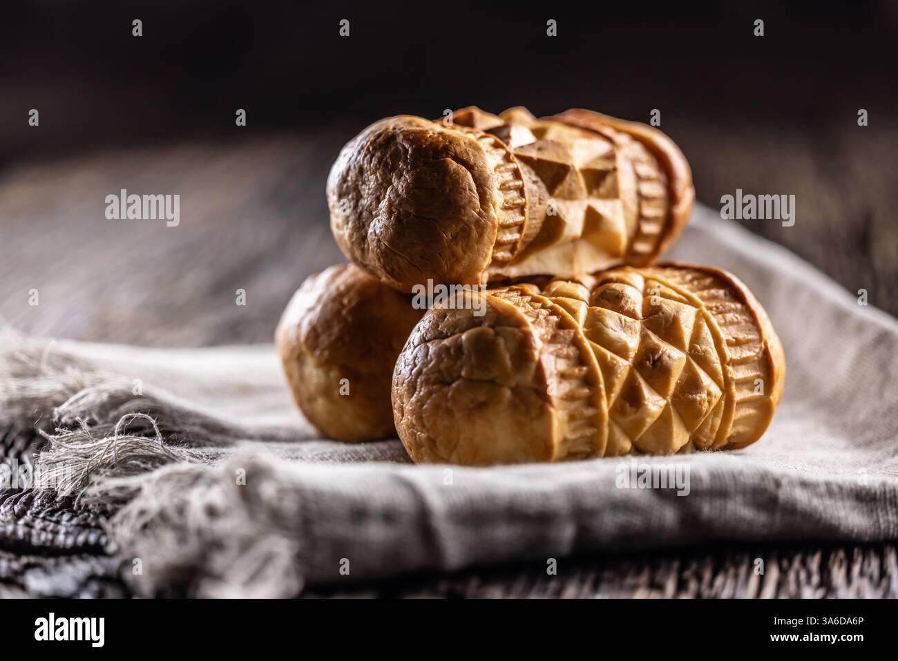 Oscypki - Traditional salty smoked cheese made from sheep's milk from ...