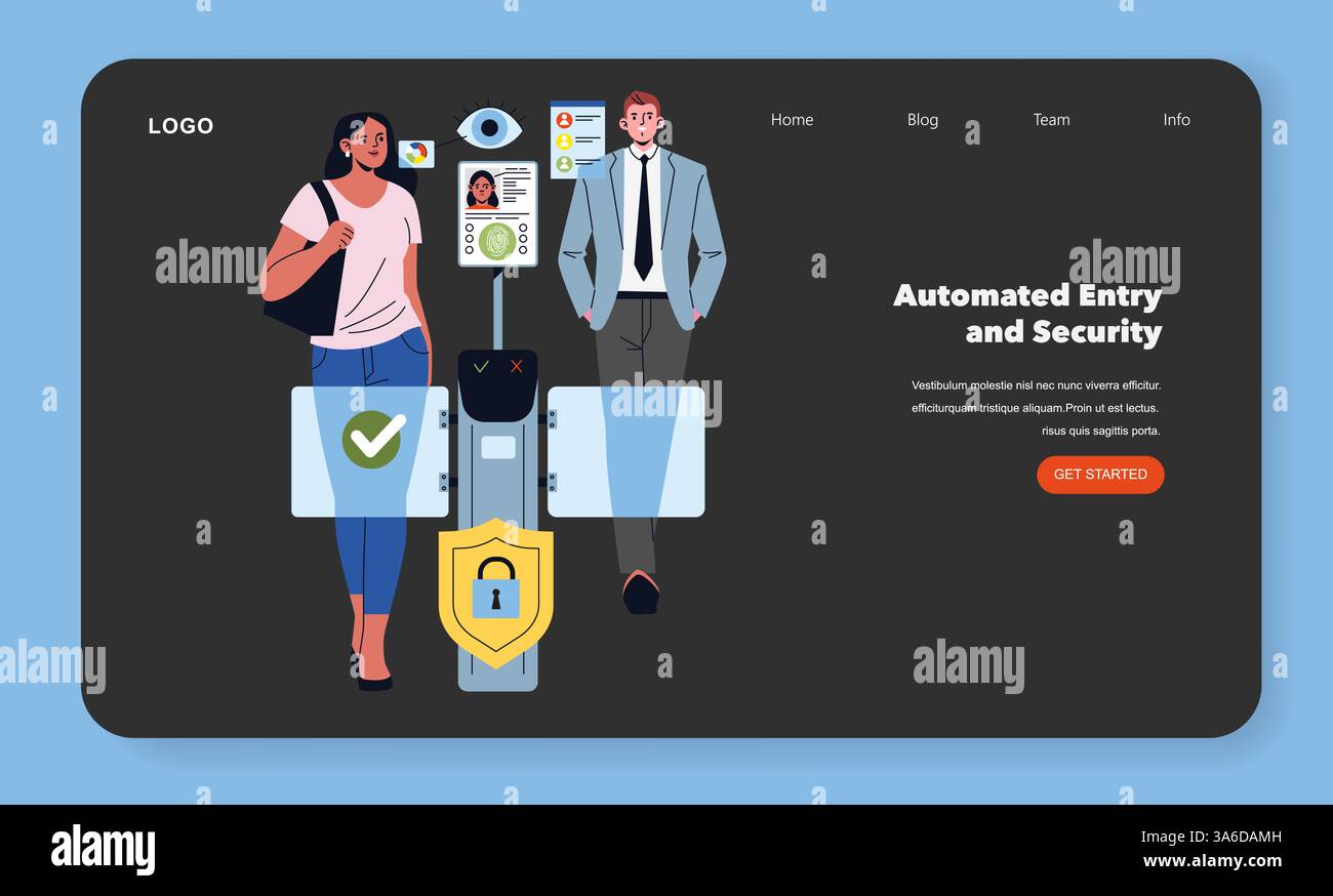 Automated Entry And Security Solution For Modern Workplaces Features