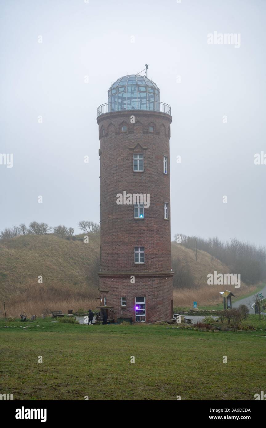 The direction-finding tower in Kap Arkona, a former direction-finding ...