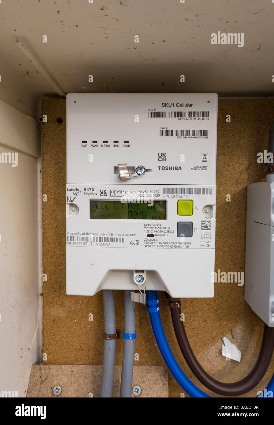 Electric meter box hi-res stock photography and images - Alamy