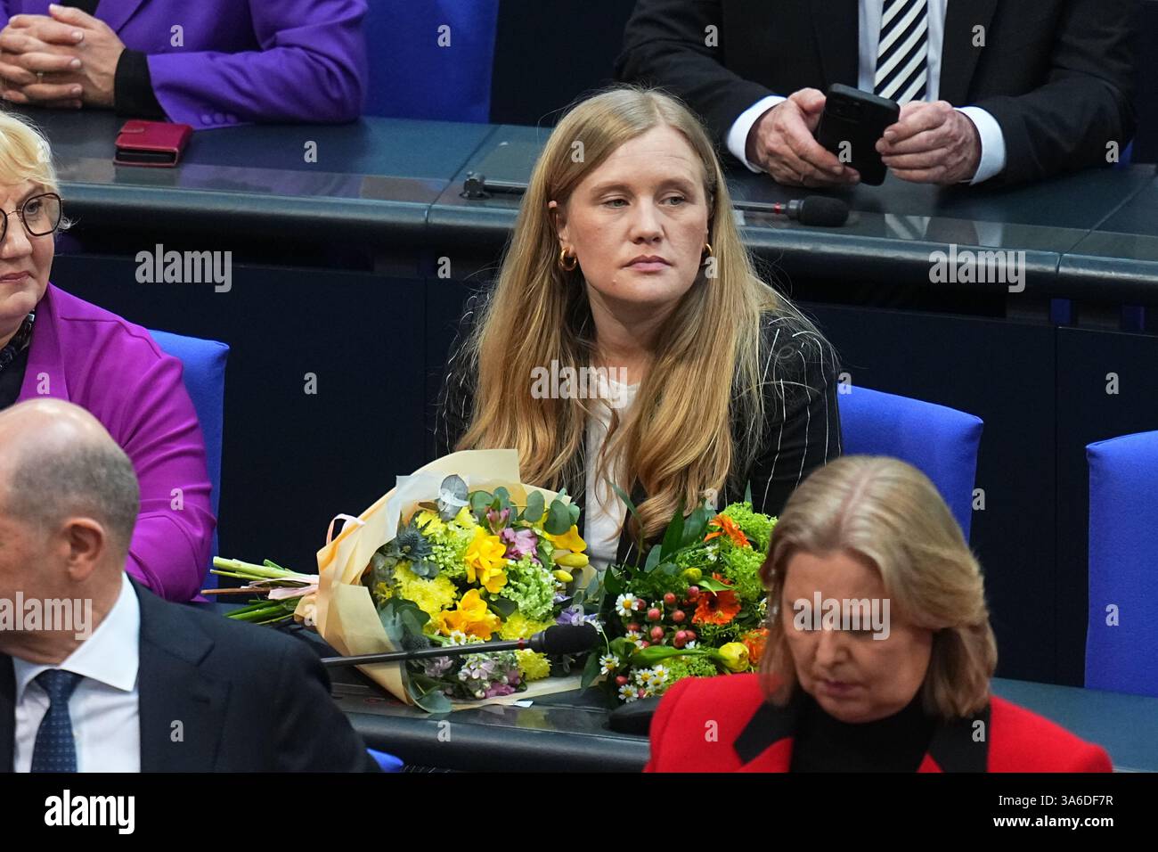 Berlin, Germany. 25th Mar, 2025. Josephine Ortleb (SPD), Vice-President ...