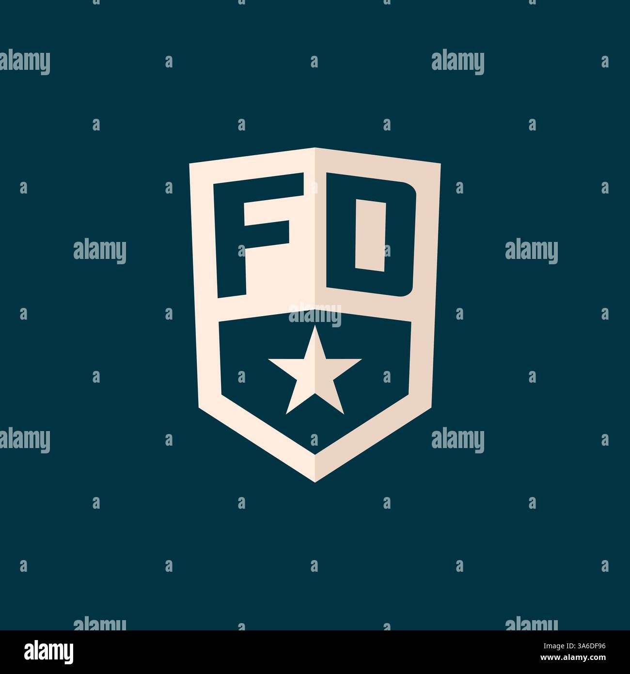 Initial fd logo Stock Vector Images - Alamy