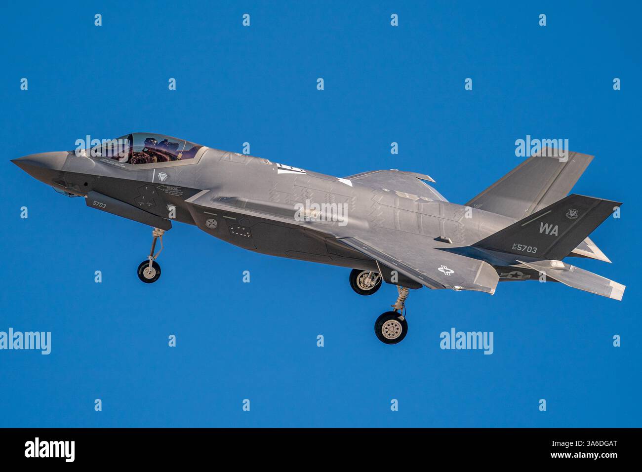 F-35A at Red Flag, Nellis Air Force Base Stock Photo - Alamy