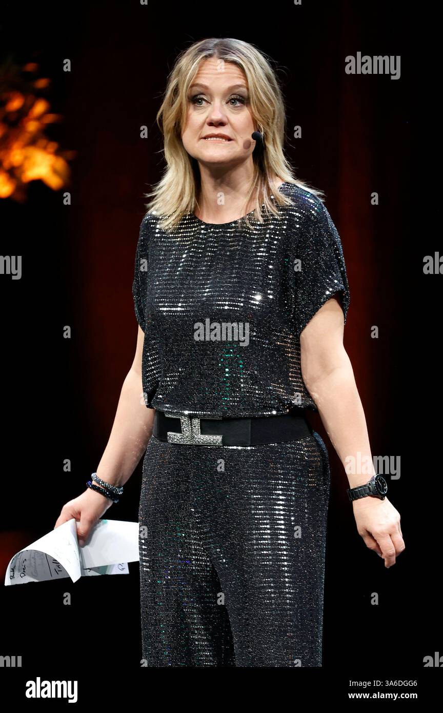 Lisa Feller bei der Verleihung des Comedy-Preises Recklinghäuser Hurz ...