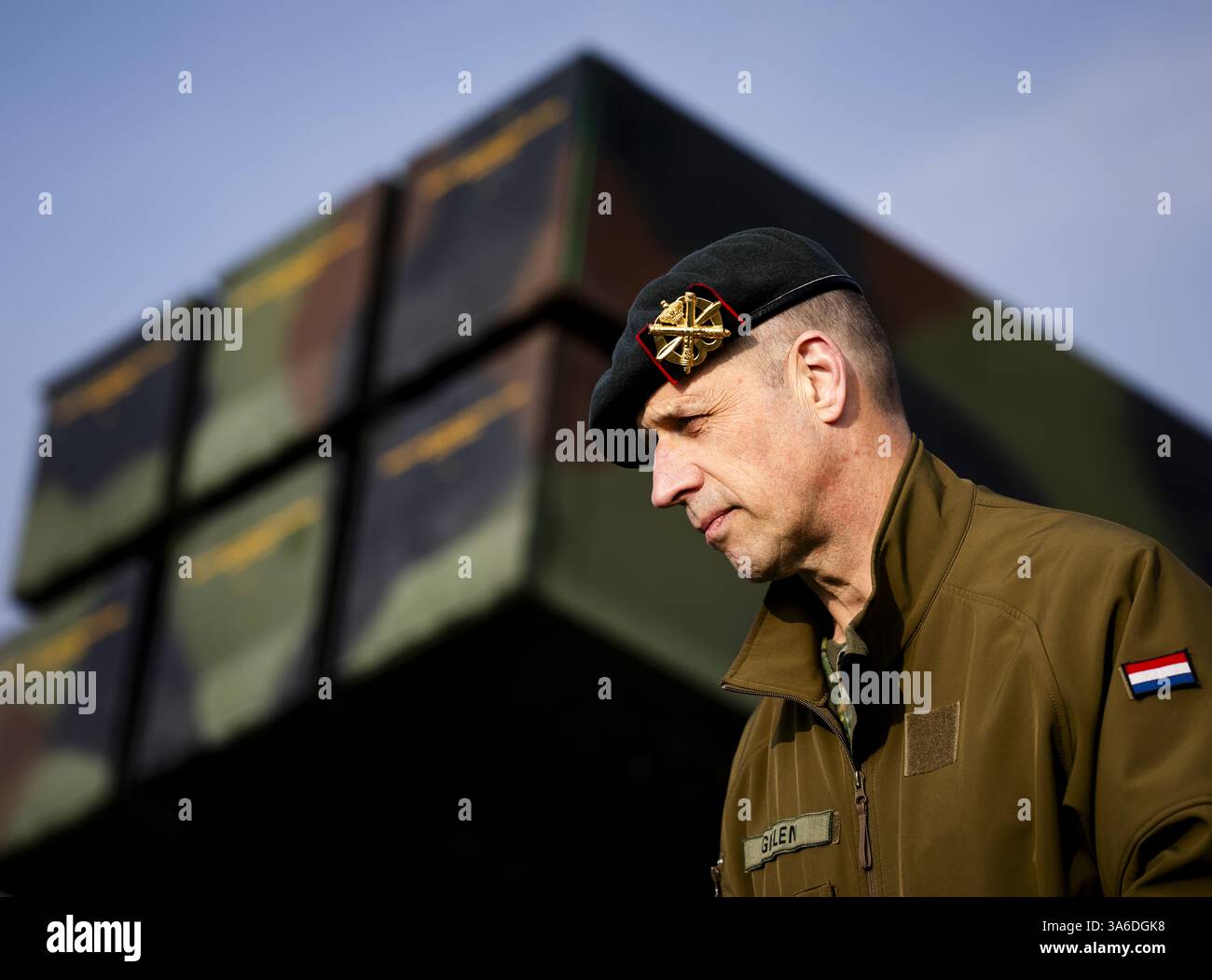 VREDEPEEL - Brigadier General Peter Gielen, leader of the exercise ...