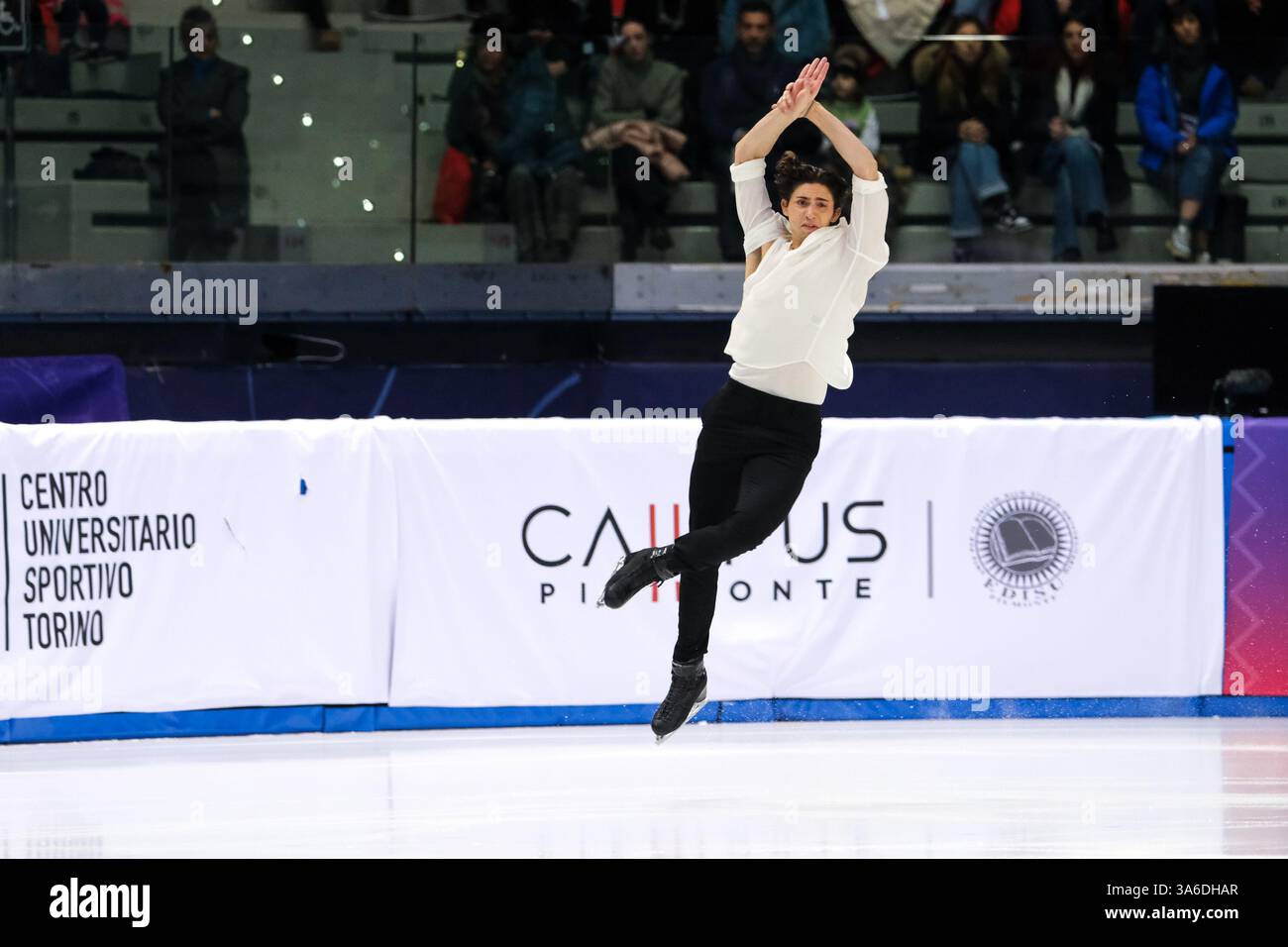 Corey Circelli of Italy seen in action during the FISU Games 2025 ...