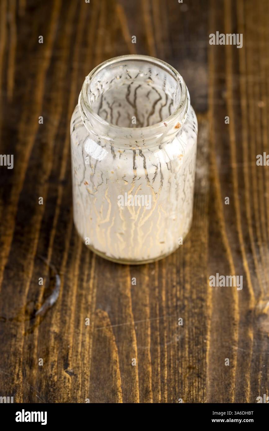 Close up empty oil drain hi-res stock photography and images - Alamy